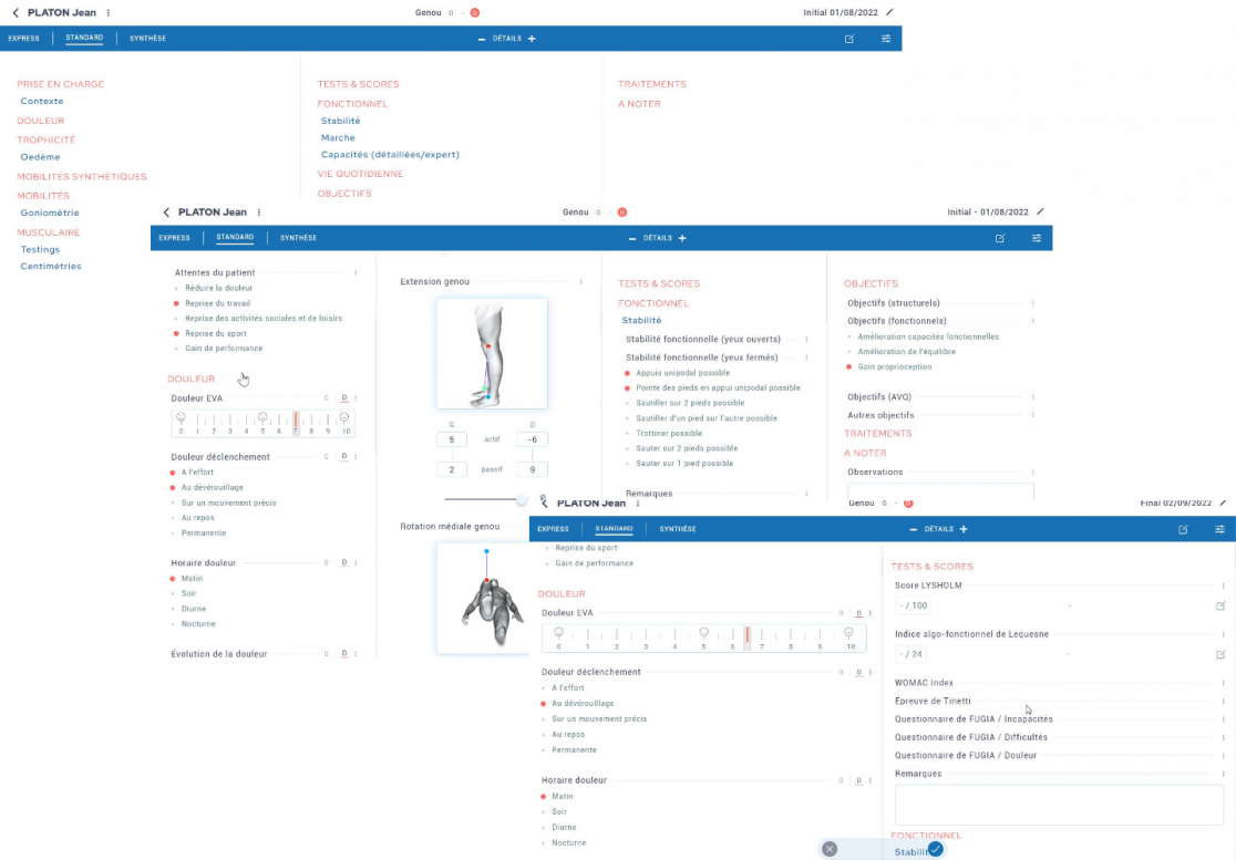 BDKapp ConneKt - Application de bilans Numero 1